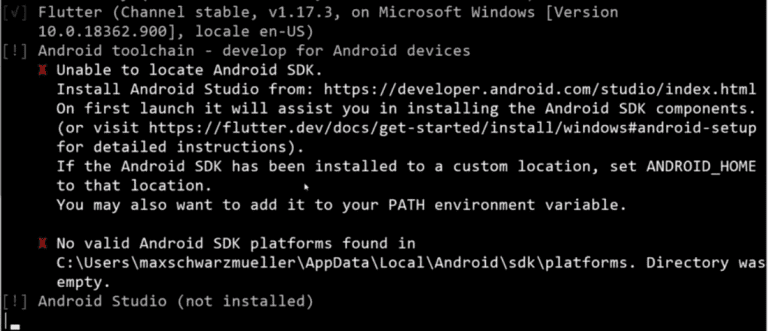 Flutter SDK Installation on Windows, macOS, Linux in 2023