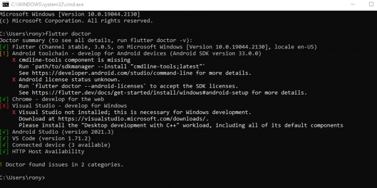 [Solved] Flutter is not recognized as an internal and external command ...